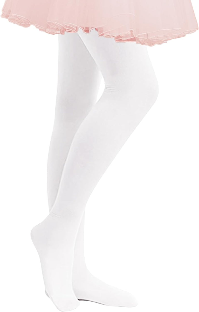 Arshiner Ballet Tights for Girls Footed Ultra Soft Pro Dance Tights ...
