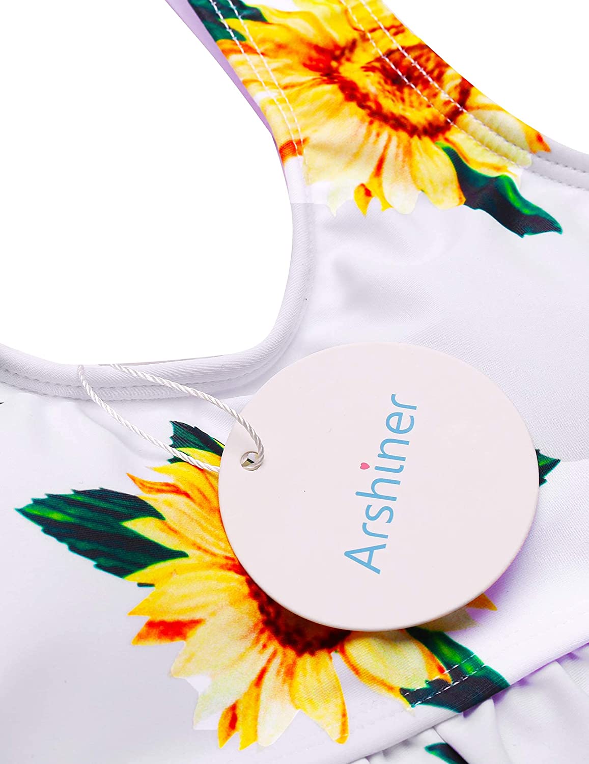 Arshiner Girls Bikini Beach Swimwear 2 Piece Swimsuits Floral Printing ...